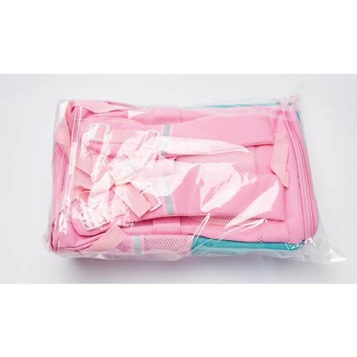 Tanou Girls Rolling Backpack with 6 Wheels, 16 Inch Lightweight Roller Backpacks for Girls Elementary, Carry-on Wheeled Backpack for School Travel, Over 4 Years Old, Pink Purple