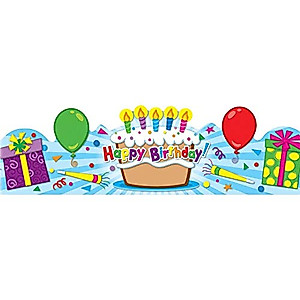 Carson Dellosa 30 Pc. Colorful Paper Birthday Party Crowns for Kids - Happy Birthday Classroom Decor