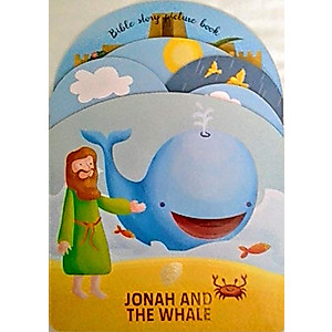 Greenbrier International Bible Story Picture Books: Story of Daniel, Moses, Jonah & Noahs Ark Board Books - Set of 4