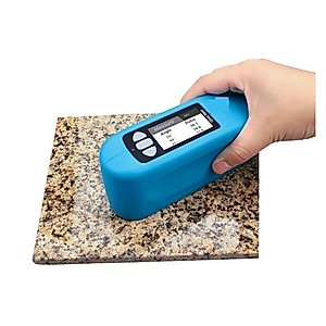Tint Meter, High Precision Glossmeter WG68 Triangle Gloss Meter Measuring Angle 20, 60, 85 Degree and Lar Measuring Ran 0~2000GU,Color Sensor