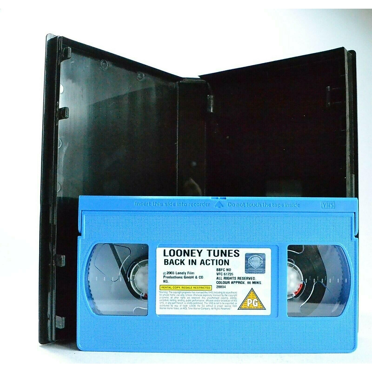 Looney Tunes Back In Action: The Movie - Large Box - Ex-Rental - Kids - Pal VHS