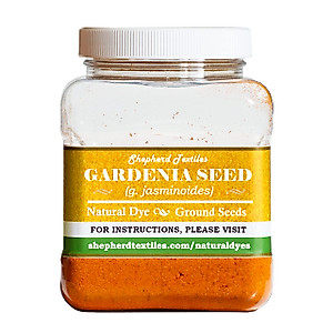 Shepherd Textiles Gardenia Seed Natural Dye, 4 oz.