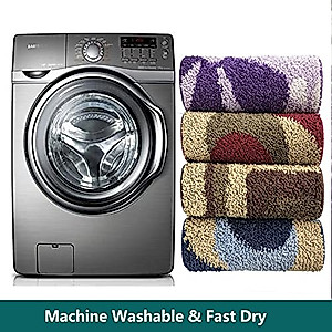 Heeneeso F32 Entryway Rug Welcome Mat Front Door Mats for Inside Entry Indoor Door Mat Machine Washable Non Slip for Doorway/Kitchen/Bathroom/Laundry Room