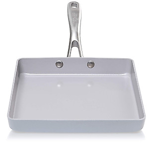 TECHEF - CeraTerra Ceramic Nonstick Tamagoyaki Japanese Omelette Pan/Egg Pan Skillet, (PTFE, PFAS, and PFOA Free), Induction-Ready, Made in Korea