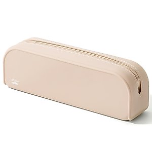 Mr. Pen- Silicone Pencil Case, Malibu Dune Color Pencil Pouch, Pencil Case Small, Pencil Pouch Aesthetic, Silicone Pencil Pouch, Pencil Case Aesthetic, Pencil Bag, Pencil Pouch for Women, Makeup Pouch
