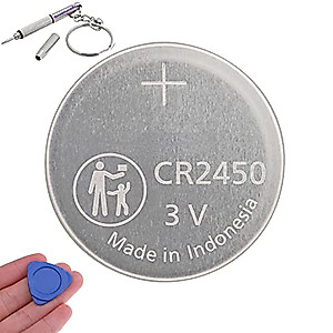 Replacement CR2450 2450 OEM for BMW Remote Key Fob Original OEM (Bundle W. Tool and EDC Screwdriver) for 2009-2021 1 2 3 5 6 7 M F Series X1 X3 X4 X5 X6 Alpina Case Shell Cover Smart Keyless Remote