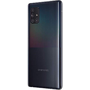 Samsung Galaxy A71 5G A716U 128GB GSM/CDMA Unlocked Smart Phone - Prism Cube Black (Renewed)