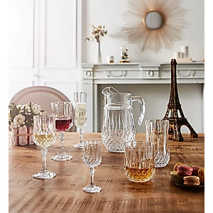 Cristal D'Arques Longchamp Highball Tumbler, 360ML, Set Of 6