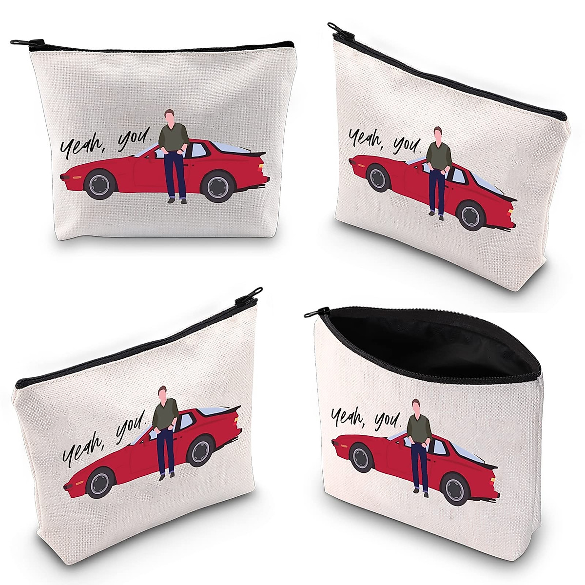 XYANFA Six Candle Movie Quote Bag Gift for 80s Movie Lovers Jake Rya Gift Romantic Movie Fans Gift (yeah you)