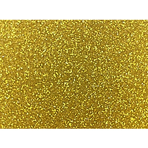 Glitter Cardstock, Misscrafts 10 Sheets 12" x 8" Sparkling Glitter Cardstock 250gms Scrapbooking Craft Paper for Cardmaker DIY Christmas Wedding Birthday Decoration Craft (Gold)