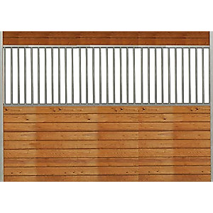 Country Manufacturing 10 ft Wide Galvanized Horse Stall Side or Back Wall Kit