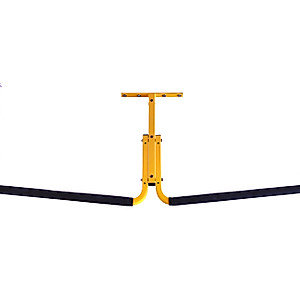 Suspenz Kayak Storage Rack, Ceiling/Under Deck Garage Hanger for 2 Kayaks and SUPs, Yellow, 11-7800