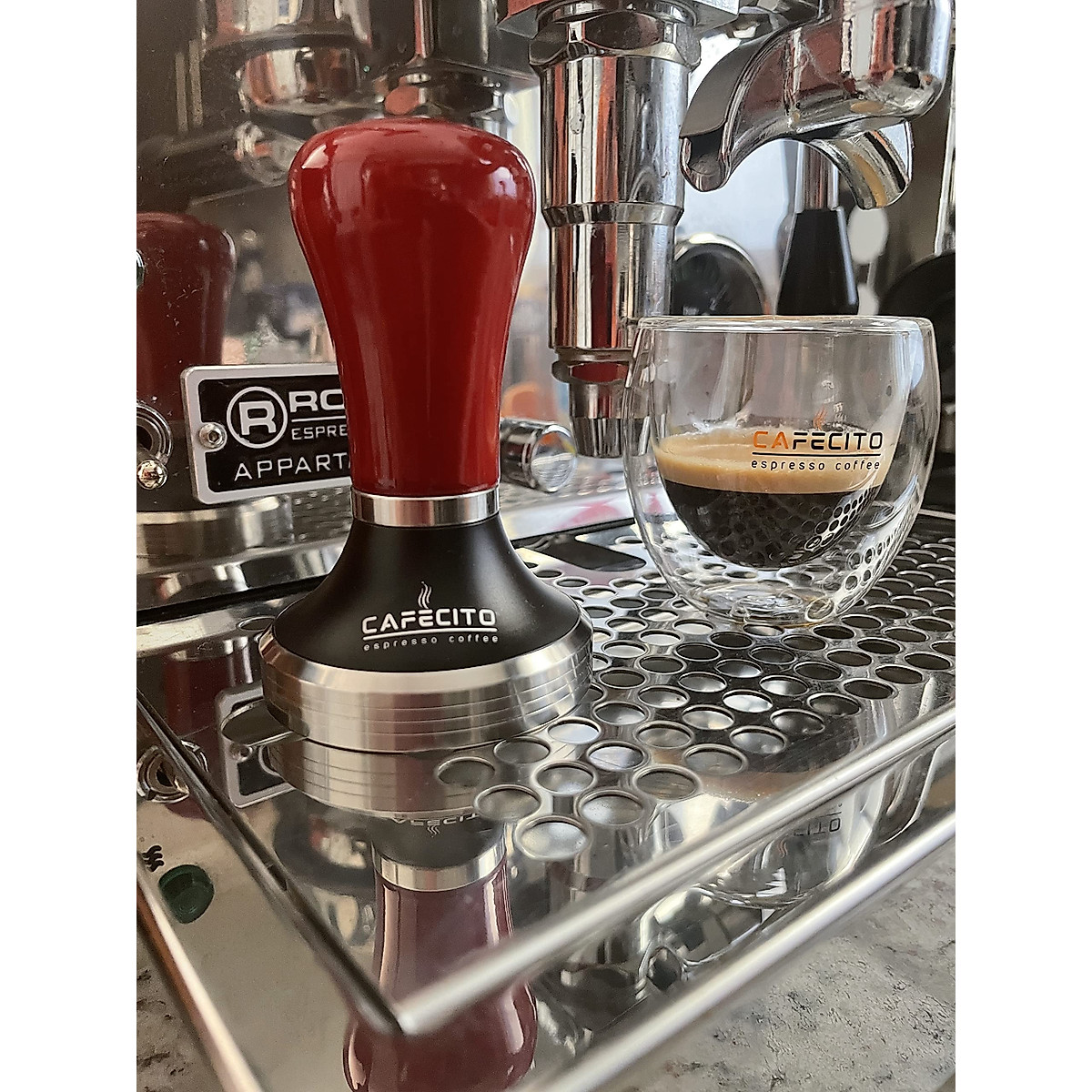 Cafecito Espresso Coffee Cafecito Double Wall Espresso Glass Cups | 80ml Espresso Shot Glass Cups Set of 2 Shot Cups Set