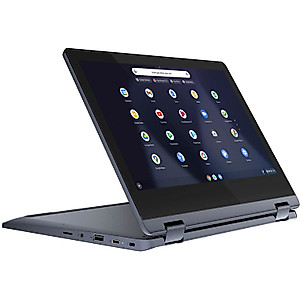 Lenovo 2022 Flex 3 Chromebook 11.6" Touchscreen 2-in-1 Laptop Computer, Octa-Core MediaTek MT8183 Processor, 4GB RAM, 64GB eMMC, 802.11AC WiFi, Bluetooth, Abyss Blue, Chrome OS, iPuzzle