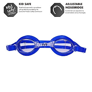TYR Qualifier Youth Goggle (Clear/Blue)