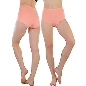 ToBeInStyle Women's 6 Pack High Laser Cut Panties - Assorted - XL