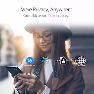 ASUS ZenWiFi Whole-Home Dual-Band Mesh WiFi 6 System XD6 White - 1 Pack, Coverage up to 2,700 sq.ft & 4+ Rooms, 5400Mbps, AiMesh, Lifetime Free Internet Security, Parental Control, Easy Setup