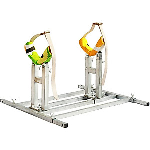 Sonorphine Dog Breeding Stand Stainless Steel Dog Breeding Stand Adjustable Height and Length Pet Fixed Bracket Dog Breeding Accessories Supplies Breeding (L)