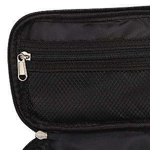 Camping Tableware Storage Bag, Thickened Canvas Green Stripe Camping Utensil Bag Double Handle for Travel