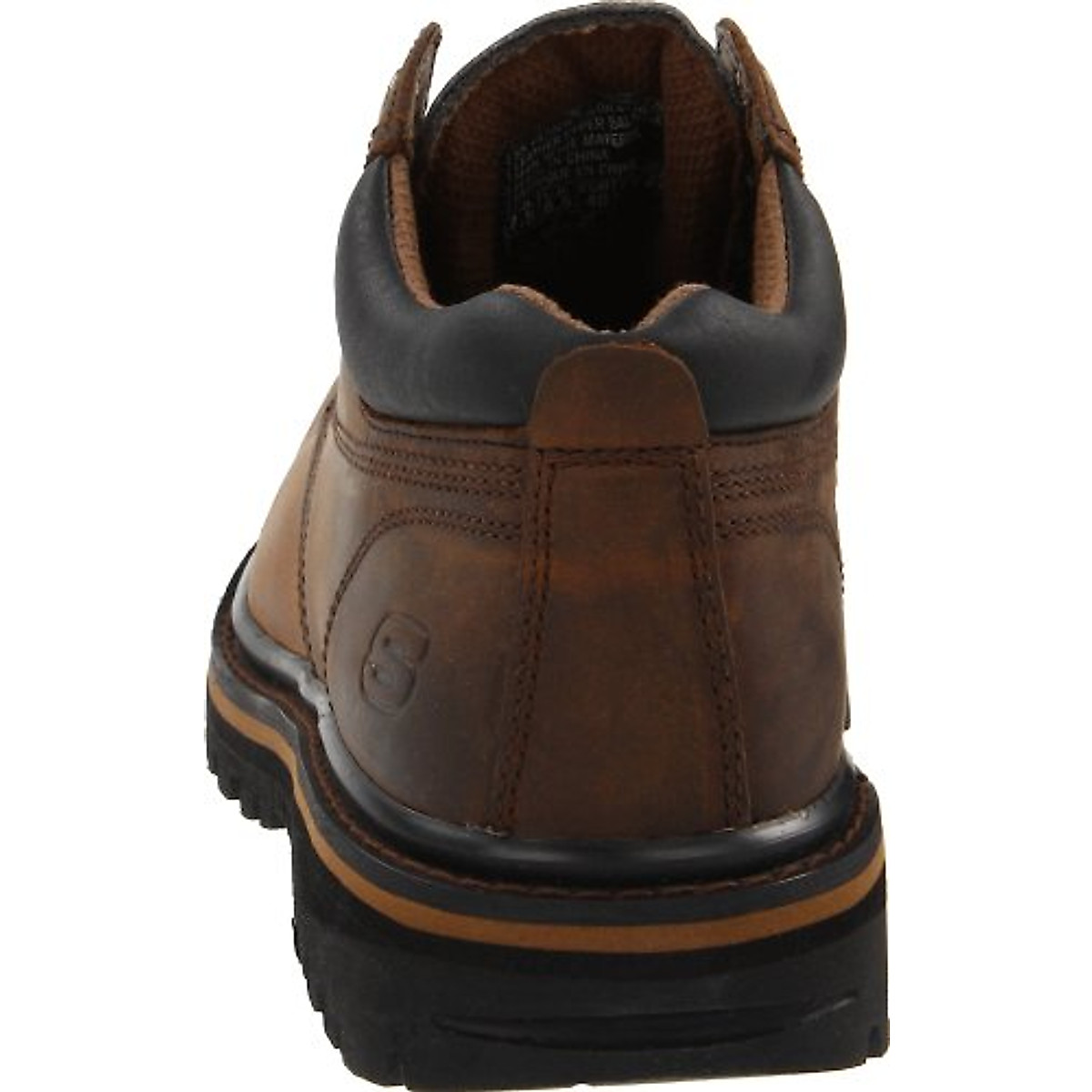 Skechers mens Mariner industrial and construction shoes, Dark Brown, 11 US