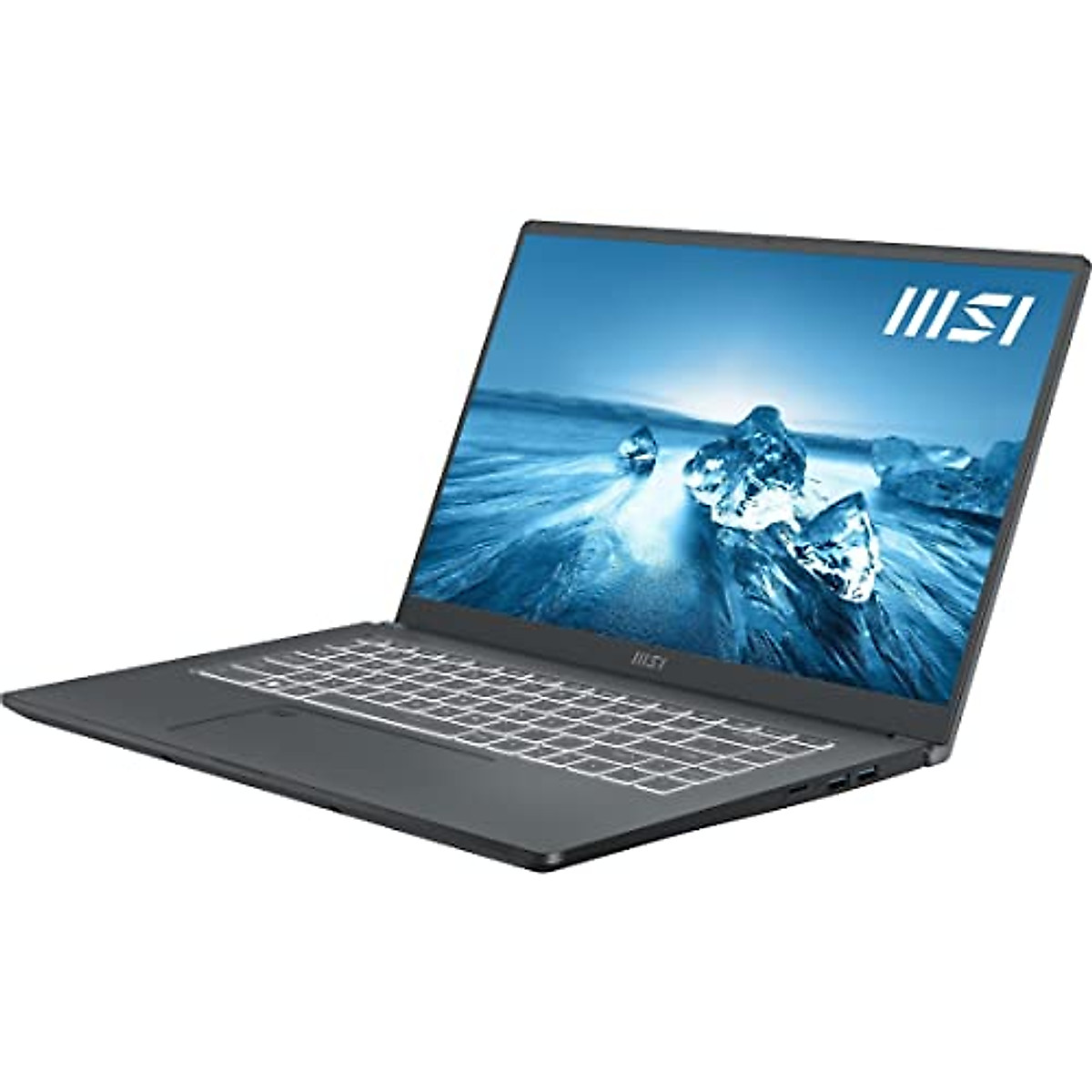 MSI Prestige 15 15.6" FHD Ultra Thin and Light Professional Laptop: Intel Core i5-1240P GTX 1650 16GB LPDDR4X 512GB NVMe SSD, Thunderbolt 4, MicroSD Card Reader, Win 11 Home: Carbon Gray A12SC-011