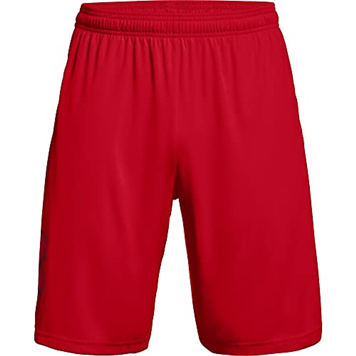 Under Armour mens Tech Graphic Shorts , Red (601)/Black , X-Large