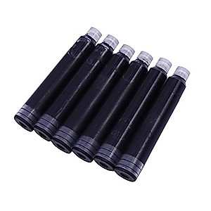 30 PCS Fountain Pen Black Ink Refill Cartridges Suitable for Hongdian Fountain Pen
