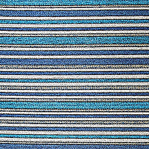 Couristan Cape Brockton Indoor/Outdoor Area Rug, 5'3" x 7'6", Cobalt Blue-Teal
