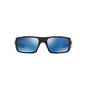 Oakley Men's OO9239 Rectangular Sunglasses, Black Ink, 60mm