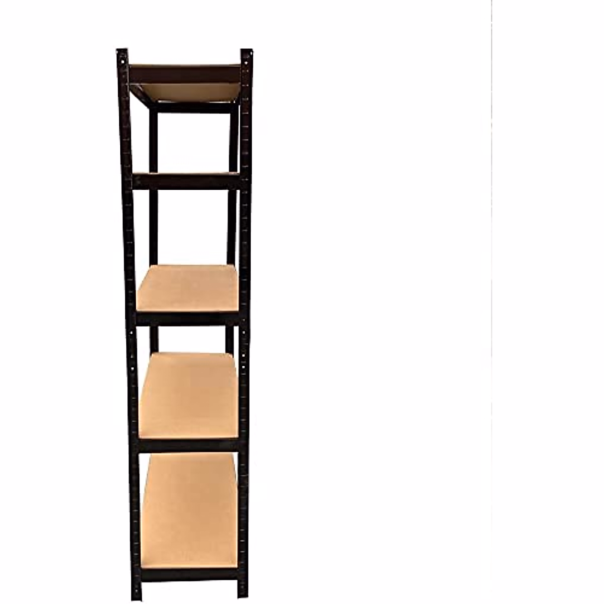 QiMu 5-Tier Garage Shelving Unit, Heavy Duty Garage Shelf Metal Storage Shelves, Adjustable Garage Storage Utility Rack,for Home Office Garage Kitchen Bathroom Organization(180x90x40cm)