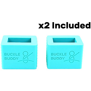 Seat Belt Buckle Holder Cover for Kids - Build Confidence They Can Do Their Own Seatbelt and Remove All Frustrations When Setting Off!…