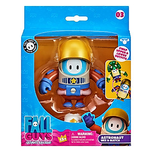 FALL GUYS Ultimate Knockout 4" Mix & Match Action Figure with Accessory - Astronaut