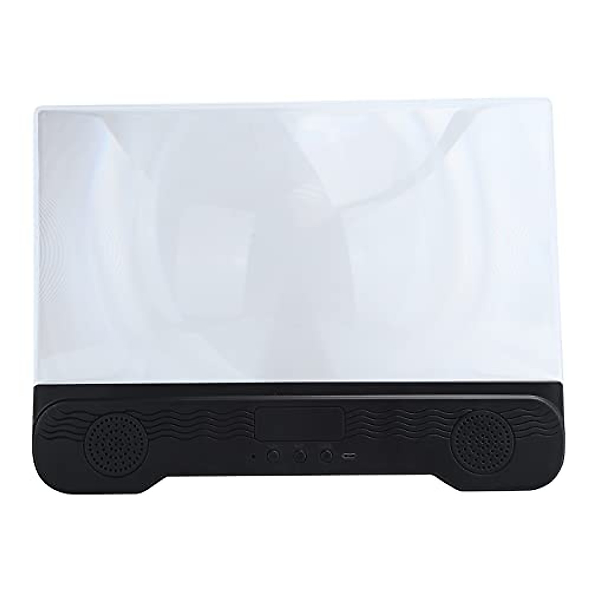 14" Screen Magnifier, HD Mobile Phone Magnifier with Bluetooth Speaker, Smartphone Screen Projector for Movies Videos and Gaming