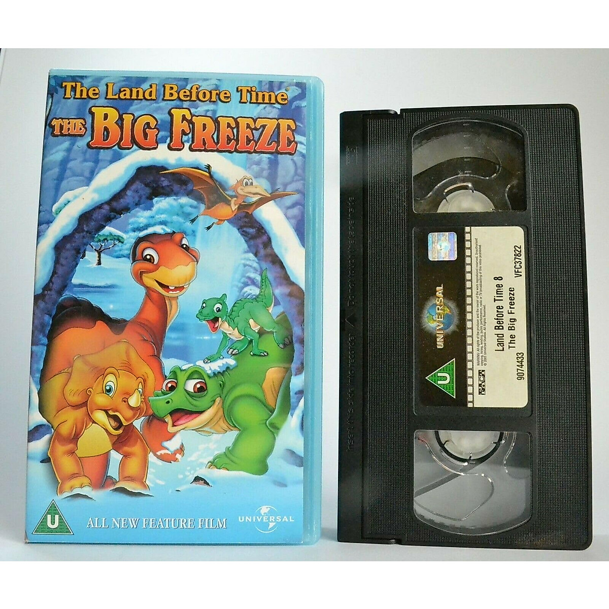 The Land Before Time 8: The Big Freeze - Animated - Family - Children's - VHS