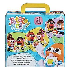 Potato Head, Create Your Potato Head Family Toy For Kids Ages 2 and Up, Includes 45 Pieces to Create and Customize Potato Families