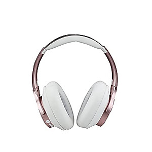 Altec Lansing Comfort Q+ Bluetooth Headphones, Active Noise Cancellation, Comfortable, Quite, Noise Cancelling Headphone, Up to 26 Hours of Playtime, 30 Ft. Wireless Range, Rose Gold