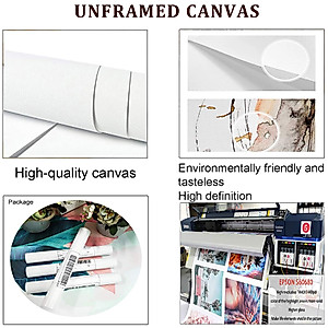 YUWONDESS Great Dane Dog Coffee Company Canvas Wall Art Vintage Themed Great Dane Wall Art Prints Retro Style Canvas Painting Pictures 1965 Funny Bar Art Print Poster on Canvas No Frame 20x28 inch(B)