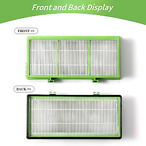 DerBlue 4 pcs True HEPA Filter Compatible with Holmes AER1 Filter, Replacement Parts # HAPF300AH-U4R, HAP242-NUC