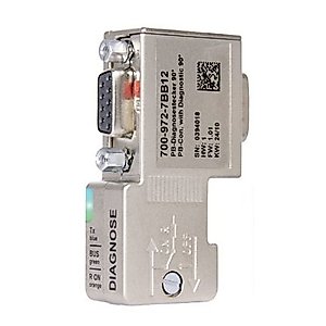 700-972-7BB12 PROFIBUS Connector, with diagnostic LEDs