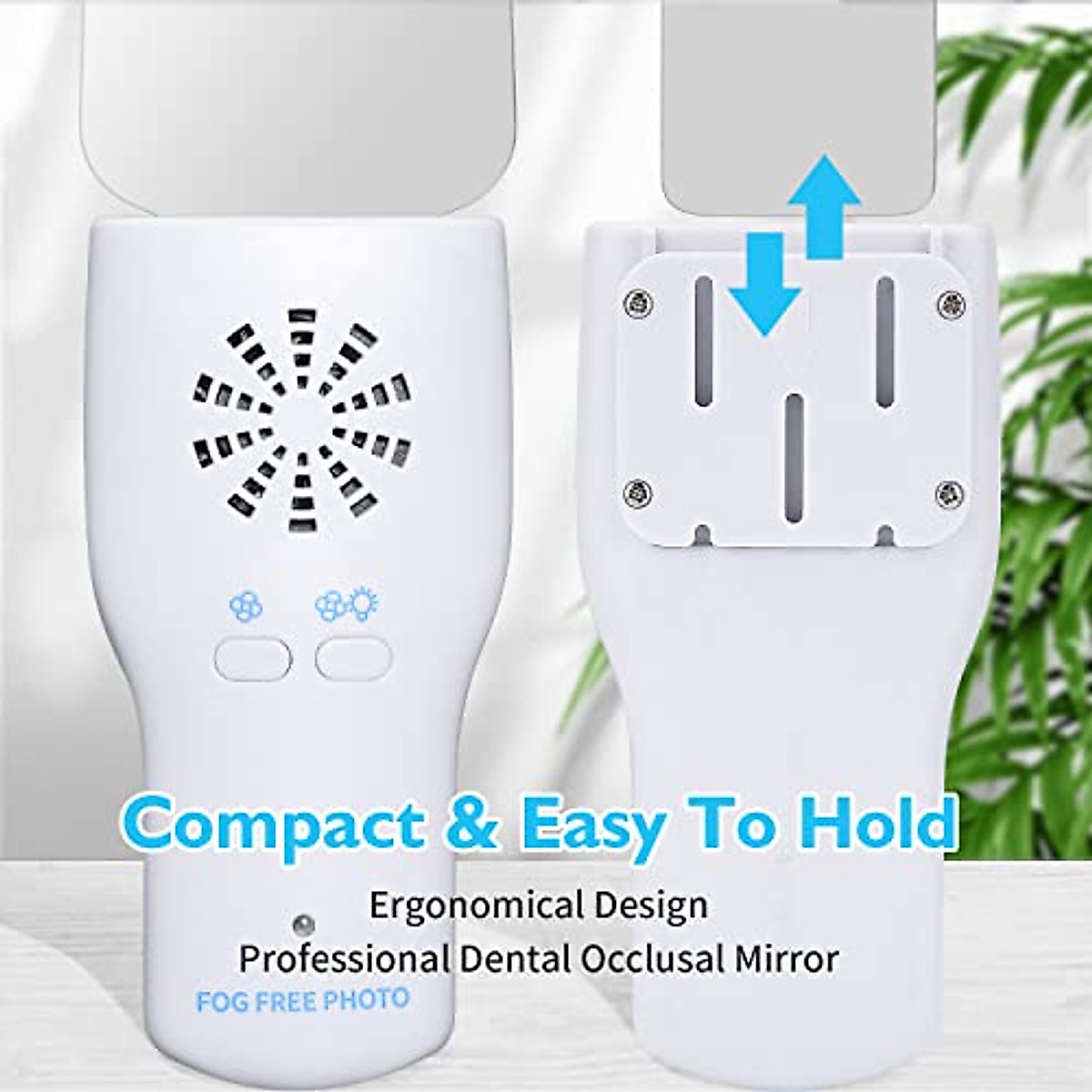 ANNWAH Dental Photography Mirrors Fog Free - Pofessional Dental Occlusal Mouth Mirror Anti-sctraching Surface Intraoral Mirrors with Handle