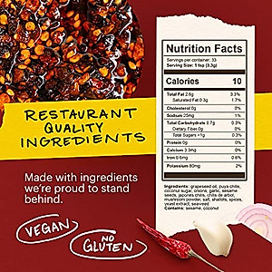 Momofuku Chili Crunch by David Chang, (5.3 Ounces), Chili Oil with Crunchy Garlic and Shallots, Spicy Chili Crisp