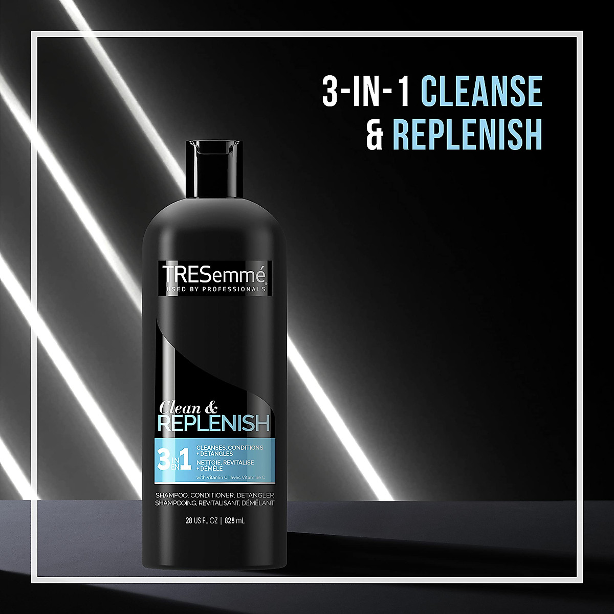 TRESemmé 2 in 1 Hydrating Shampoo and Conditioner to Cleanse and Replenish Hair - 28 oz