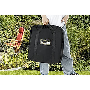 Jiesuo 17 inch Griddle Cover and Carry Bag for Blackstone 17 inch Griddle, Heavy Duty Waterproof Table Top Griddle Cover for Blackstone