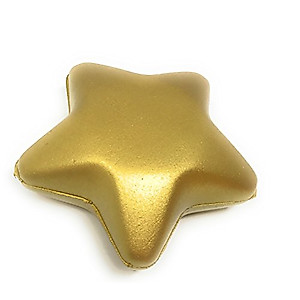 Funiverse 20 Bulk 3" Gold Star Award Stress Relievers - Perfect Office Awards, Student Prizes, or Camp Trophies
