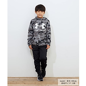 Under Armour Boys ArmourFleece Jogger, (001) Black / / Black, Youth Medium