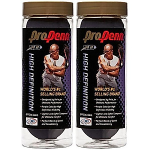 Penn PURPLE PRO HD RACQUETBALL 3/CN (Two cans)