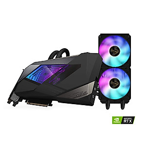 GIGABYTE AORUS GeForce RTX 3080 XTREME WATERFORCE 10G Graphics Card, WATERFORCE Cooling System, 10GB 320-bit GDDR6X, GV-N3080AORUSX W-10GD Video Card