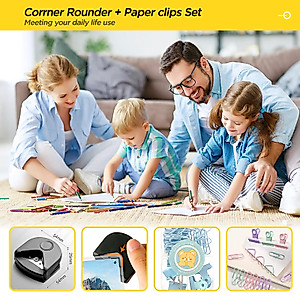 12'' Wood Guillotine Paper Cutter, Heavy Duty Wood Base Paper Trimmer with 32 Sheets Capacity Paper Cutting Board for Classroom, Crafting, Cardstock, Art Projects