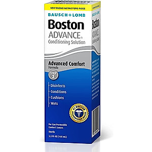 Bausch + Lomb Boston Advance Conditioning Solution - 3.5 oz, Pack of 6