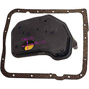 4L60E Shift Solenoid Transmission Filter Gasket kit A B Fit for Buick Cadillac Chevy GMC Replace # 24230298 24208576